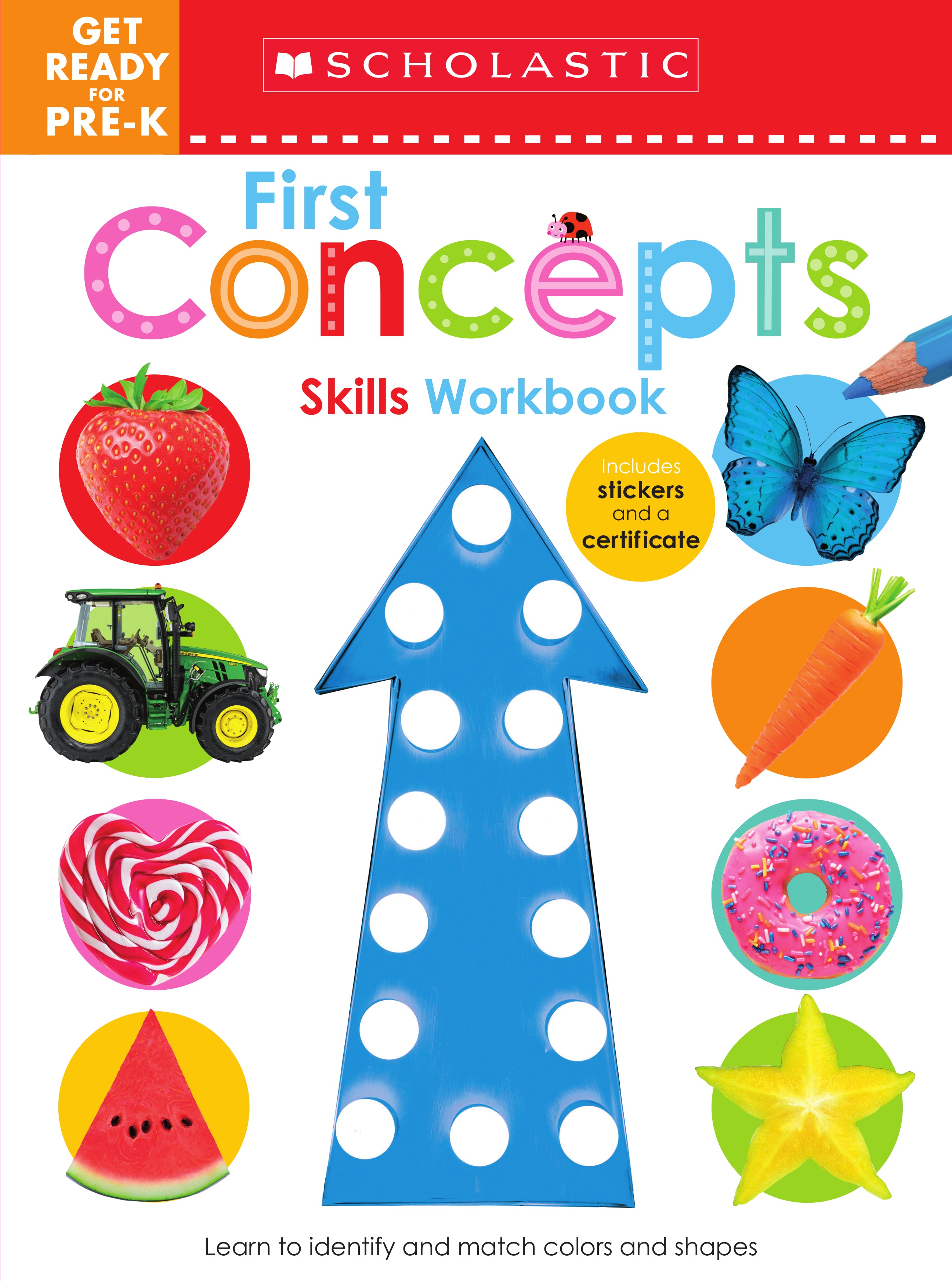 GET READY FOR PRE-K: FIRST CONCEPTS SKILLS WORKBOOK(Scholastic Early L