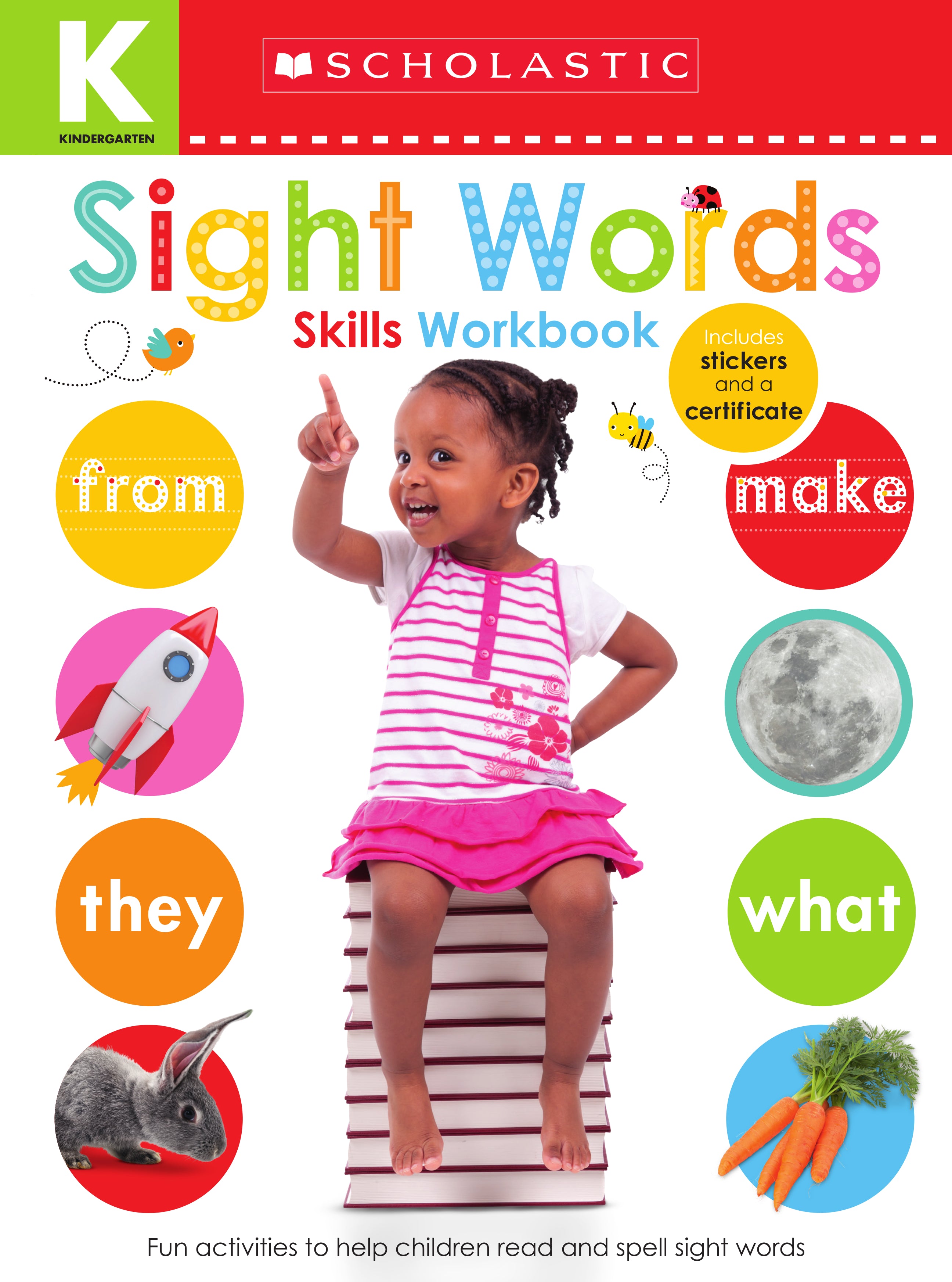 SCHOLASTIC EARLY LEARNERS KINDERGARTEN: SIGHT WORDS SKILLS WORKBOOK