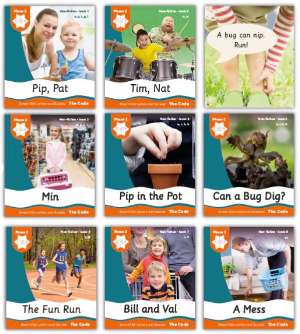 Smart Kids Phase 2 Decodable Non Fiction Readers