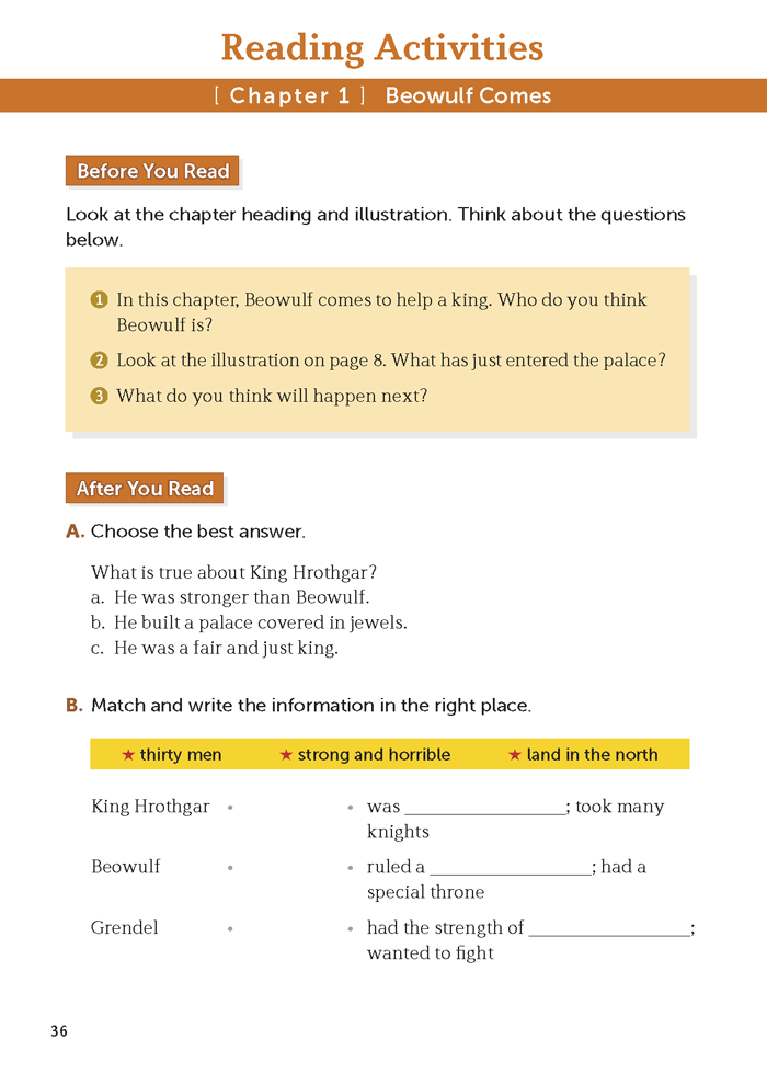 EF Classic Readers Level 7, Book 18: Beowulf