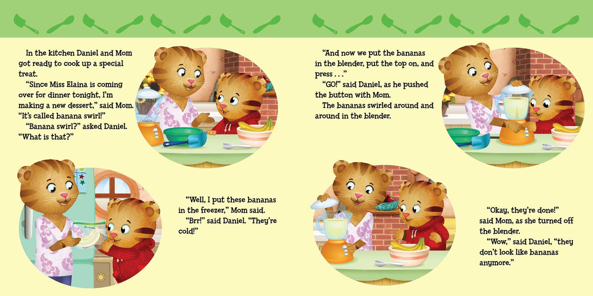Daniel Tigers Favorite Food Daniel And Dad Make Lunch For Mom When