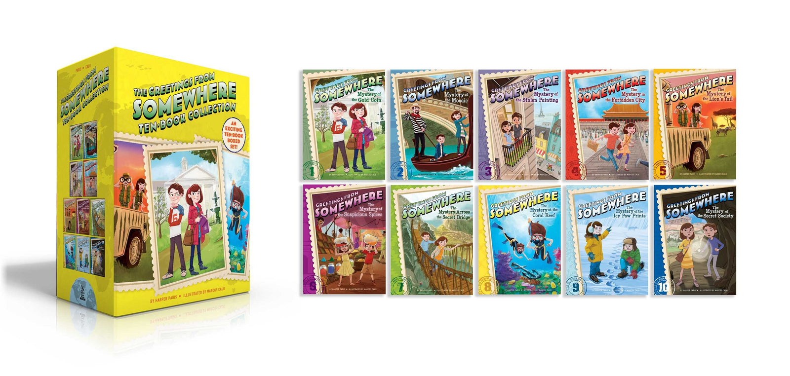 The Greetings from Somewhere 10-Book Collection